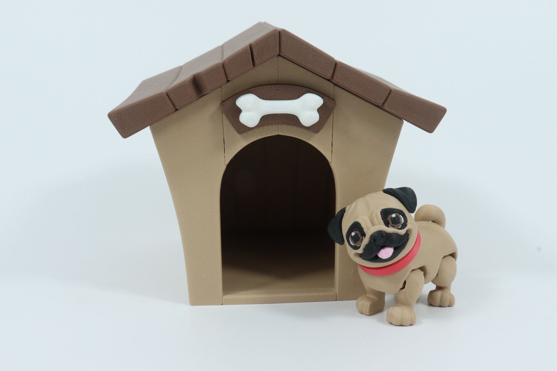 MrSpinner Paw Print Pups Pug