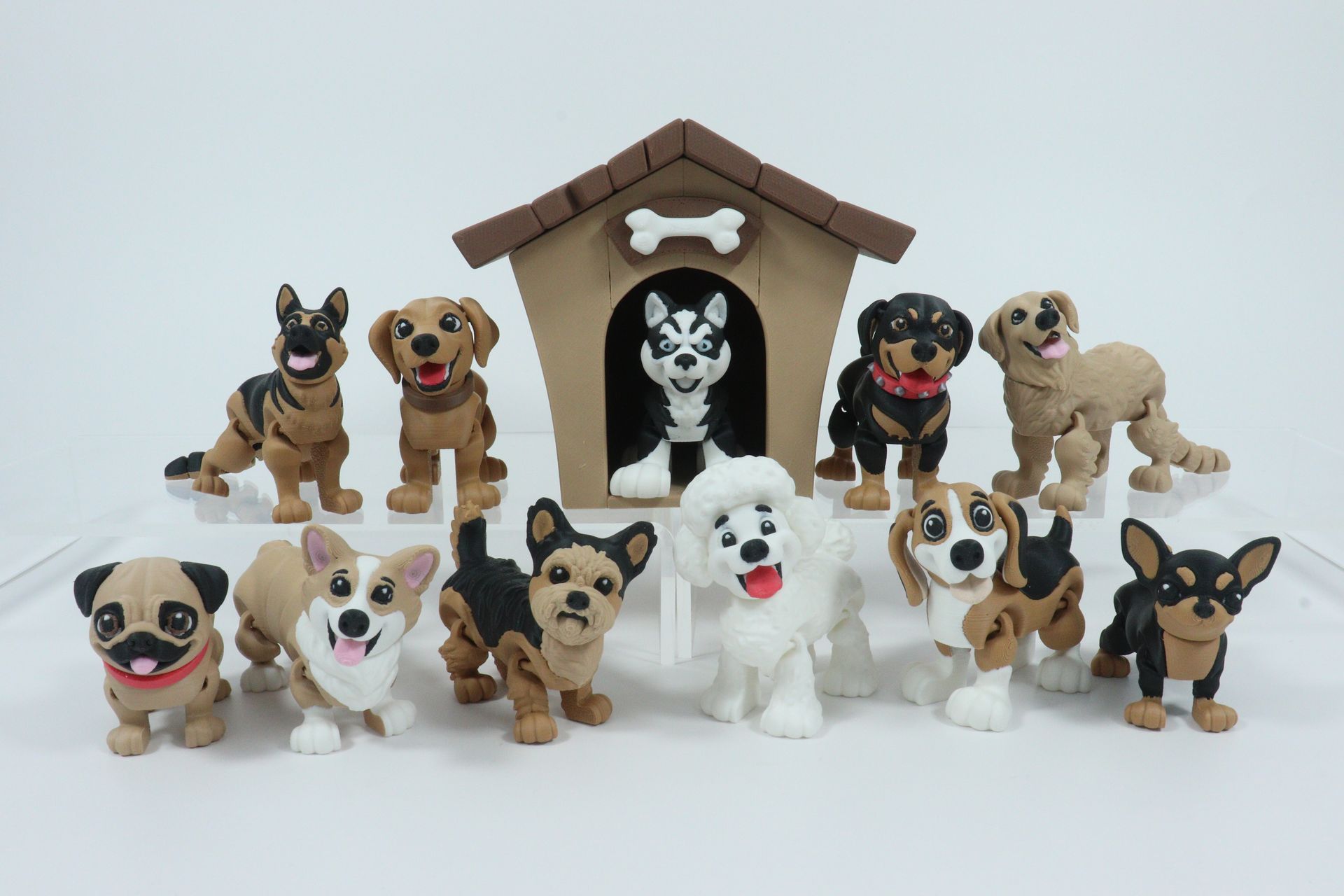 MrSpinner Paw Print Pups