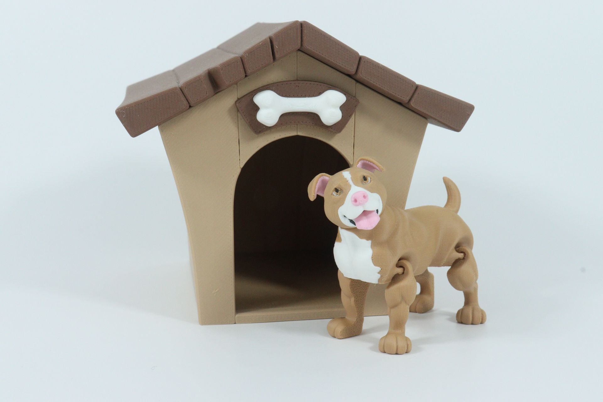 MrSpinner Paw Print Pups - Pitbull